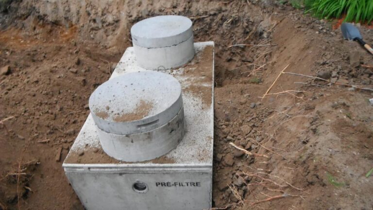 Tout savoir sur les fosses septiques en béton